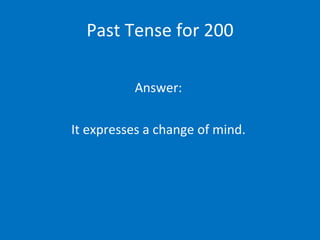 Grammar - English Tenses | PPS