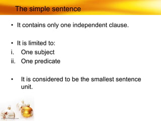 Sentences | PPT