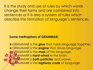Grammar | PPTX