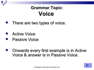 English Grammar | PPT