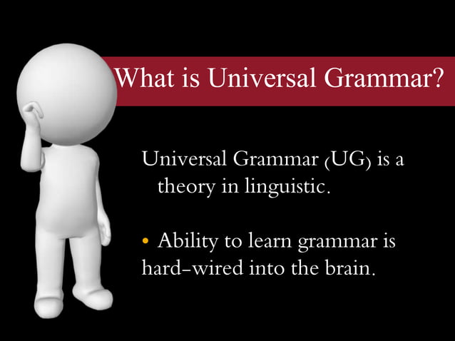 Language Acquisition Device; Noam Chomsky | PPTX | Technology & Computing
