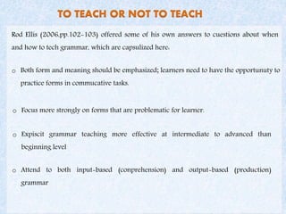 How to Grammar | PPT