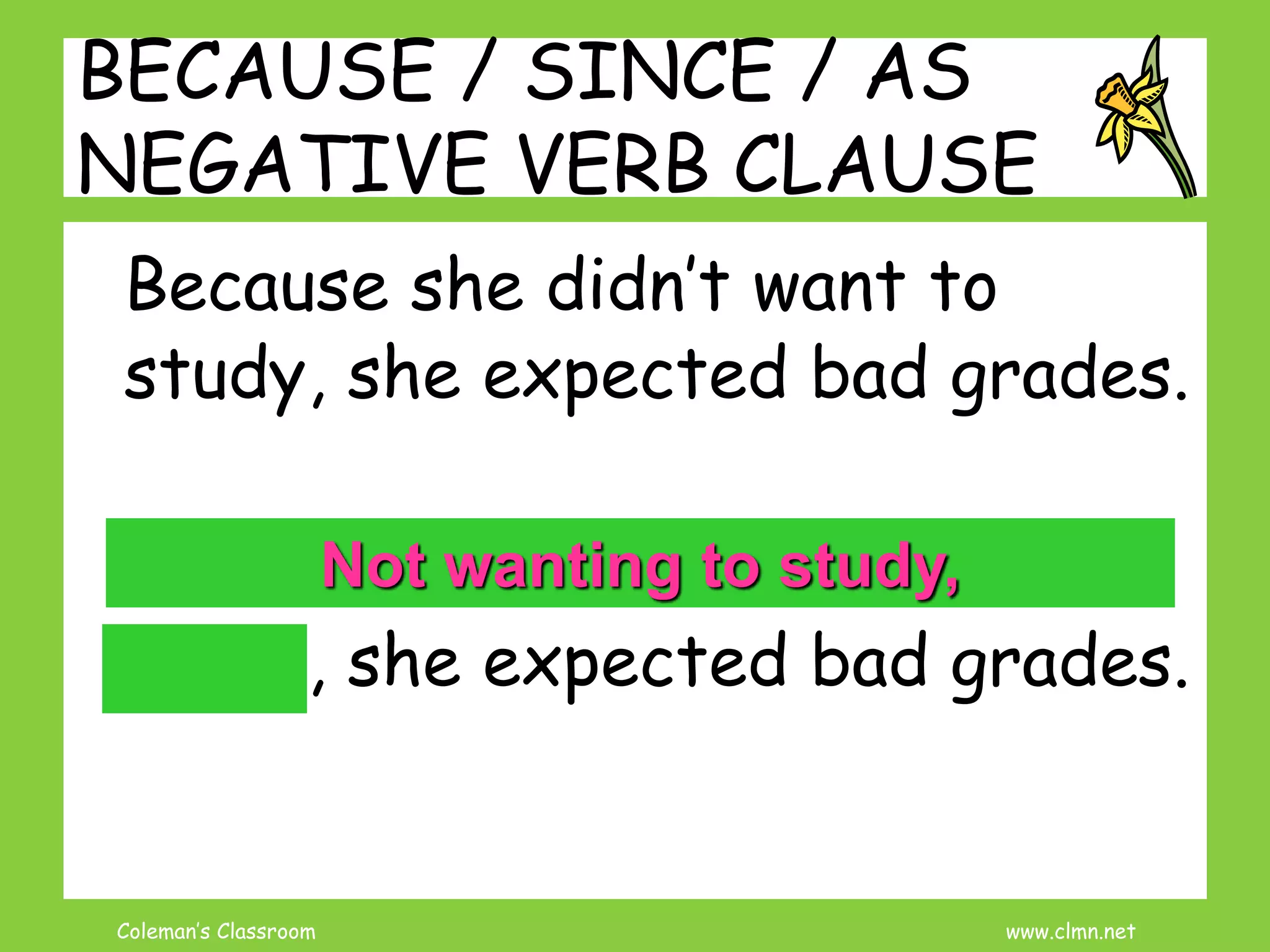 Adverb Clause Reduction with Practice | PPT