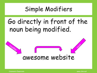 Review Misplaced Modifiers | PPT