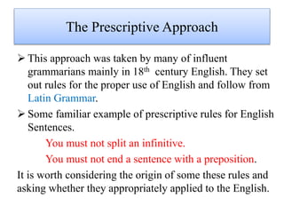 Applied Linguistics "Grammar" | PPT