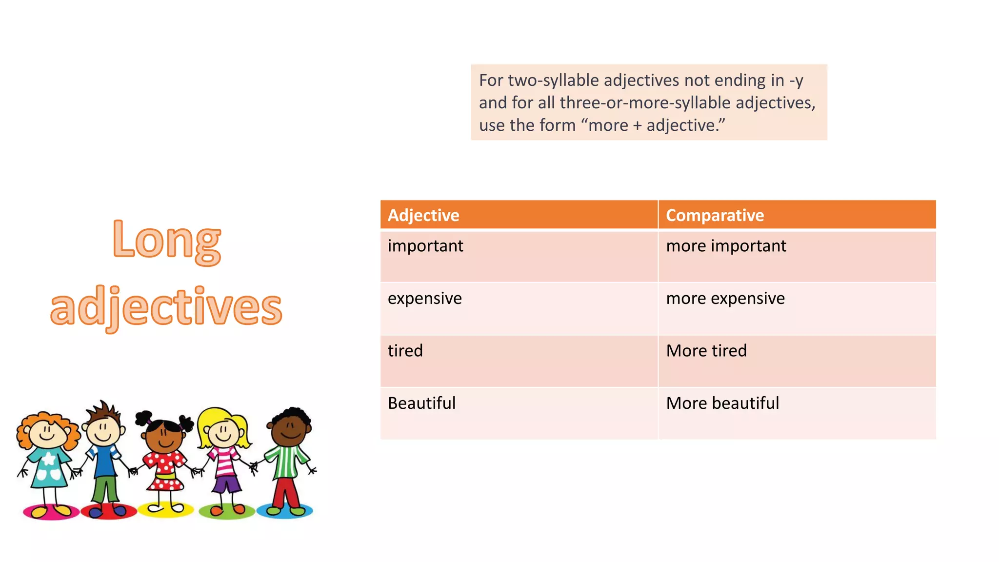 Comparative adjectives | PDF