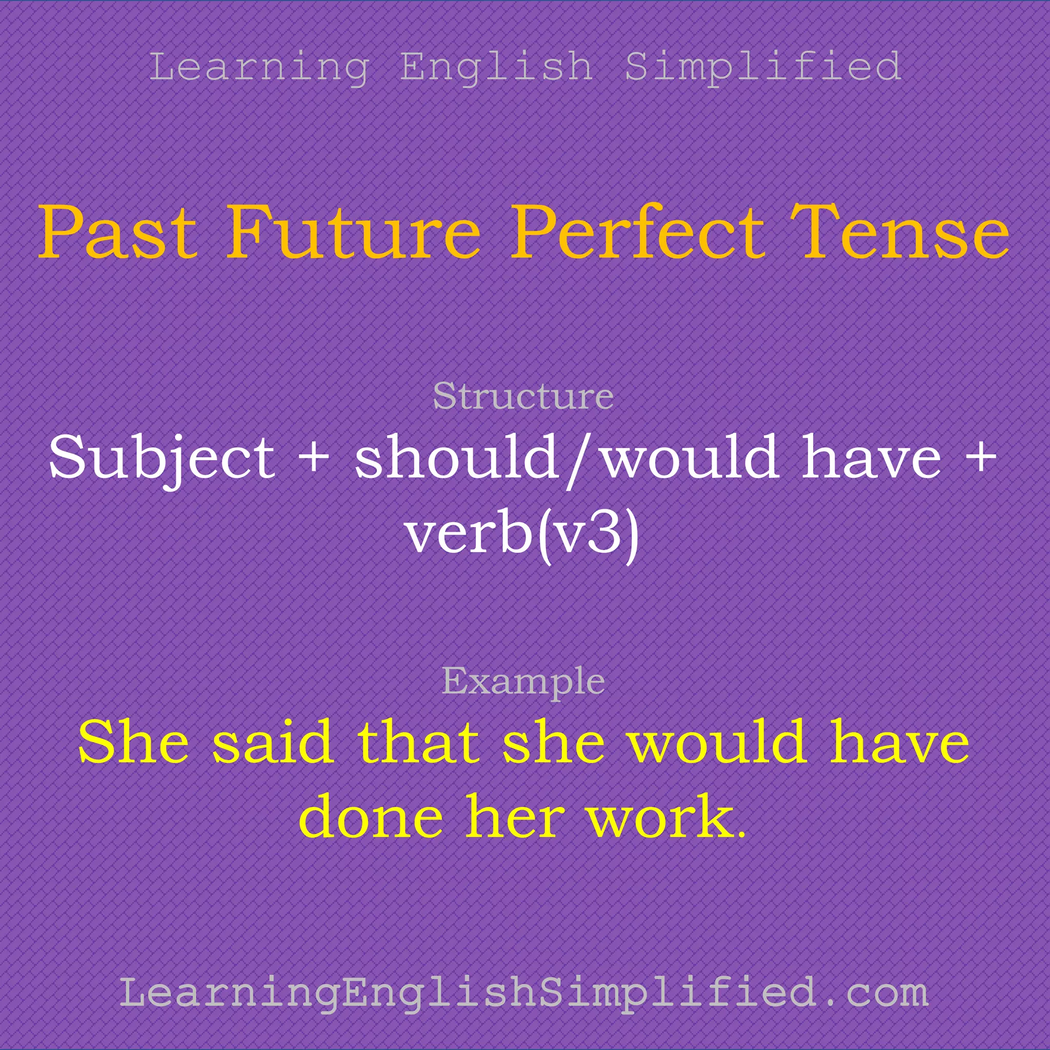 Quick Refresher for Grammar and Tenses in English with Simple Examples ...
