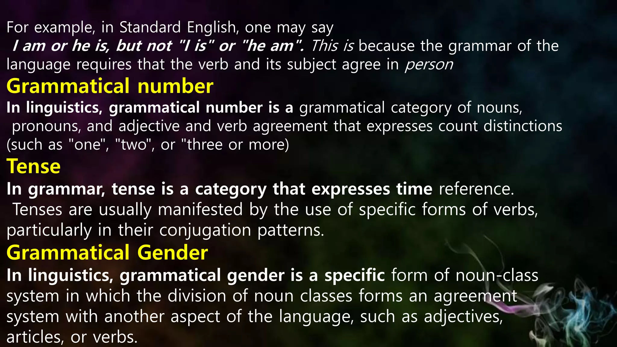#Grammar# in Linguistics | PPTX