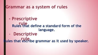 GRAMMAR | PPT
