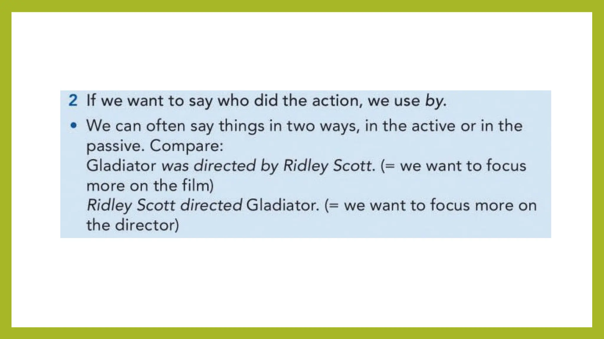 Grammar. Passive voice. english academic level | PPT