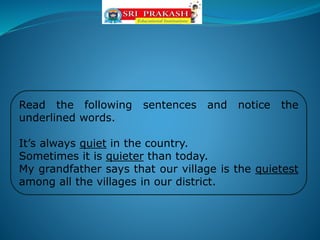 Grammar adjectives. | PPTX