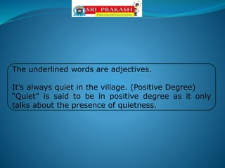 Grammar adjectives. | PPTX