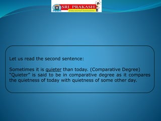 Grammar adjectives. | PPTX