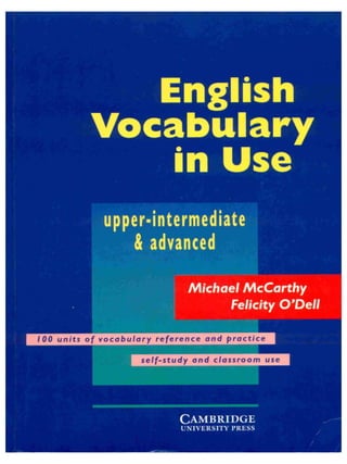(Grammar) cambridge university press - english vocabulary | PDF