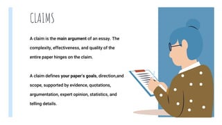 Writing - Claims & Evidences (Argumentative Paper Part 1) | PDF