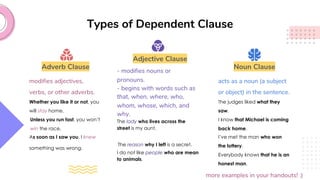 Grammar - Clauses & Conjunctions | PDF