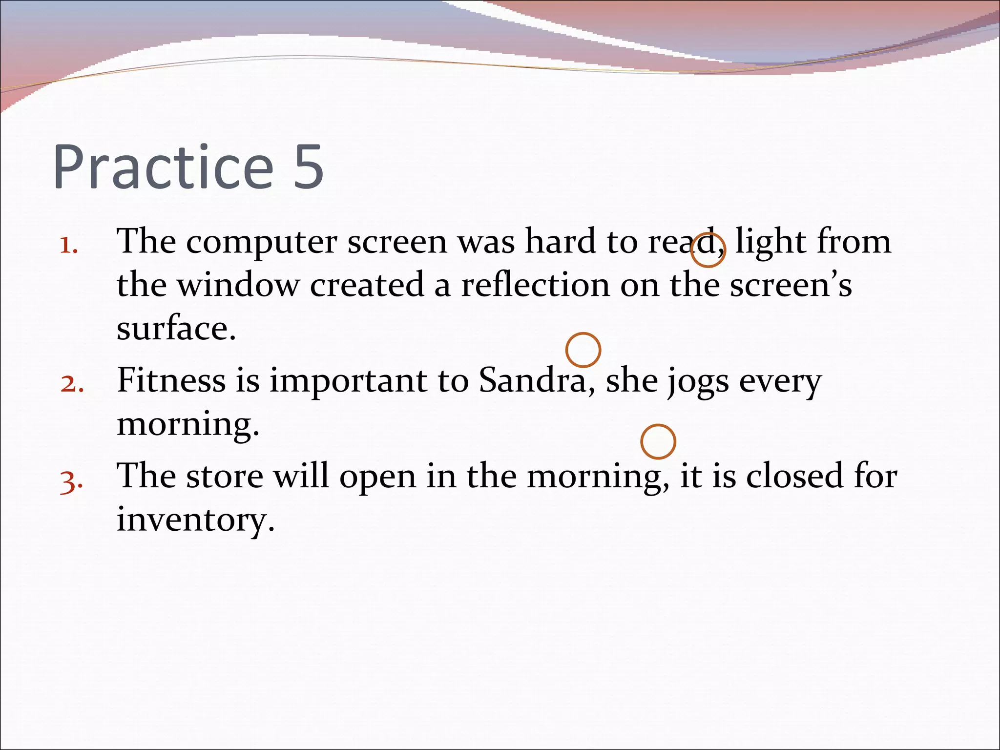 Punctuation - Commas & Comma Splices | PPT