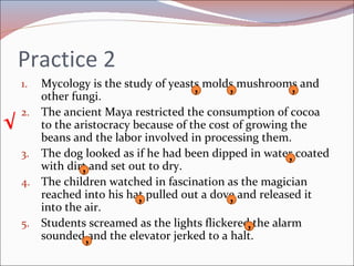Punctuation - Commas & Comma Splices | PPT