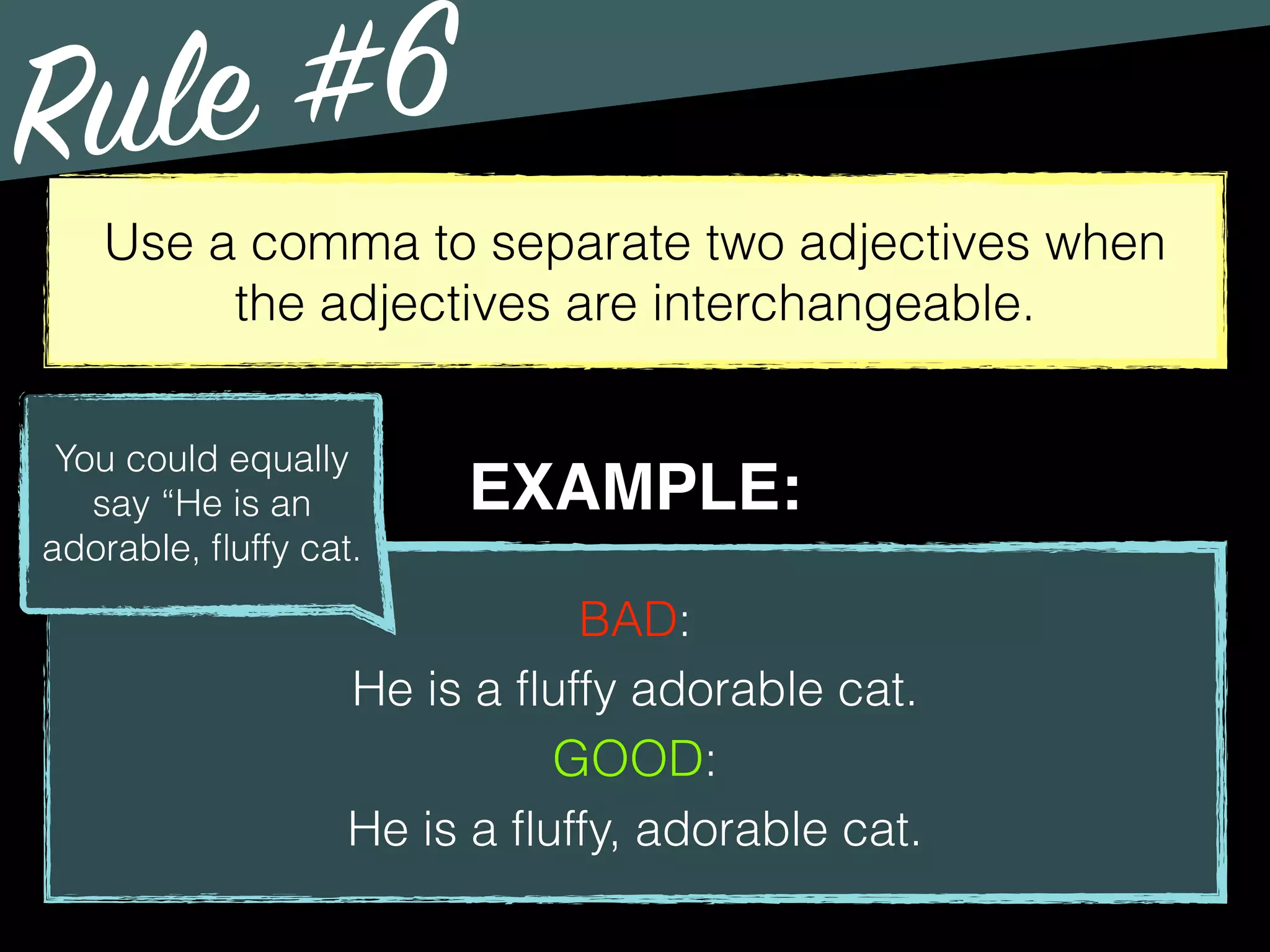 Grammar - Comma Use | PDF