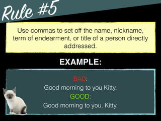 Grammar - Comma Use | PDF