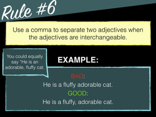 Grammar - Comma Use | PDF