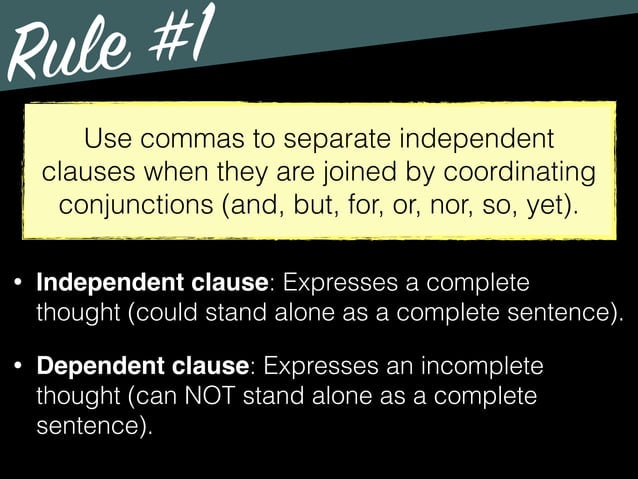 Grammar - Comma Use | PDF