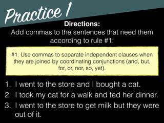 Grammar - Comma Use | PDF
