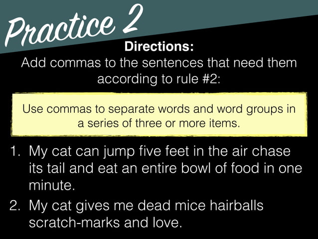 Grammar - Comma Use | PDF