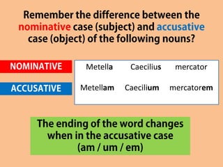 Latin Grammar - declensions | PDF