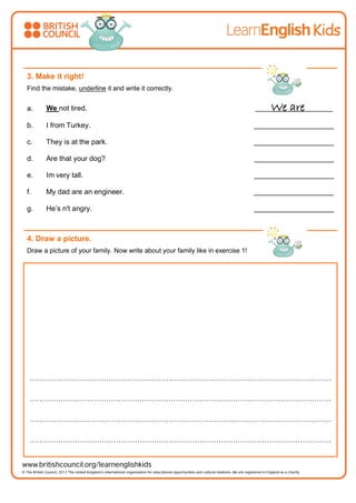 Grammar games-present-simple-verb-to-be-worksheet | PDF
