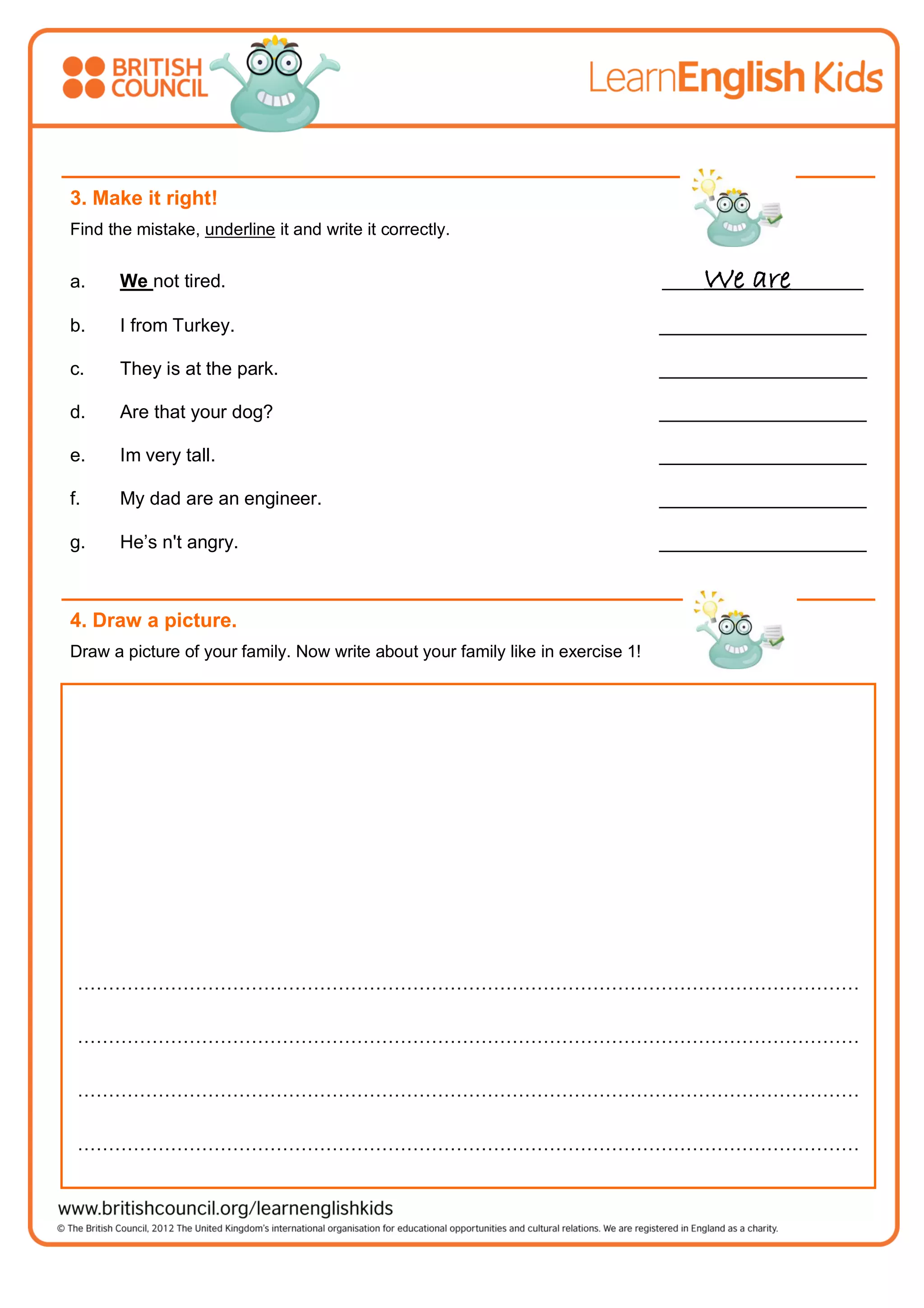 Grammar games-present-simple-verb-to-be-worksheet | PDF