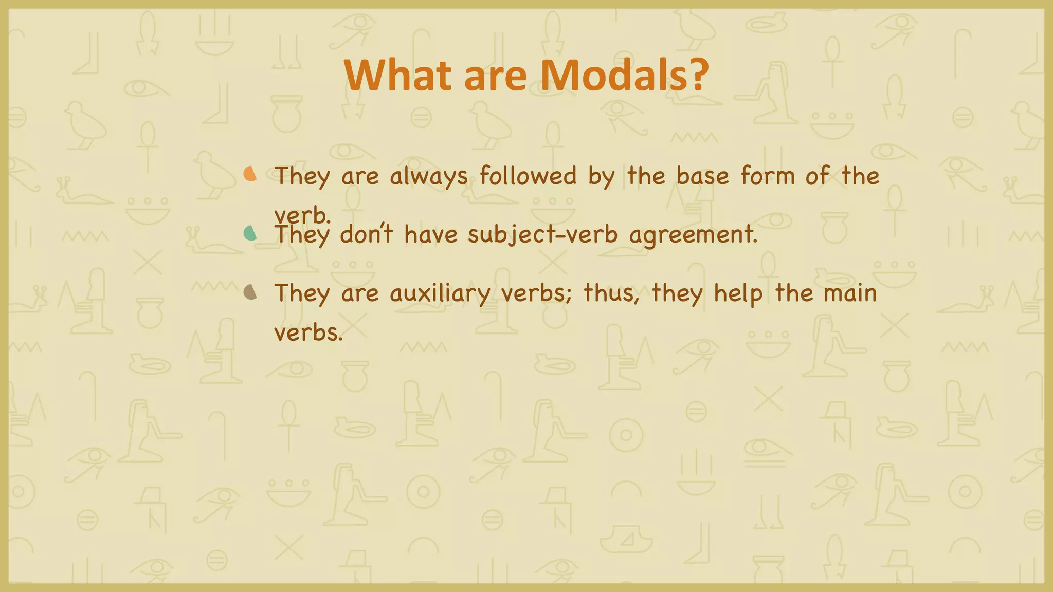 Grammar - modals | PDF