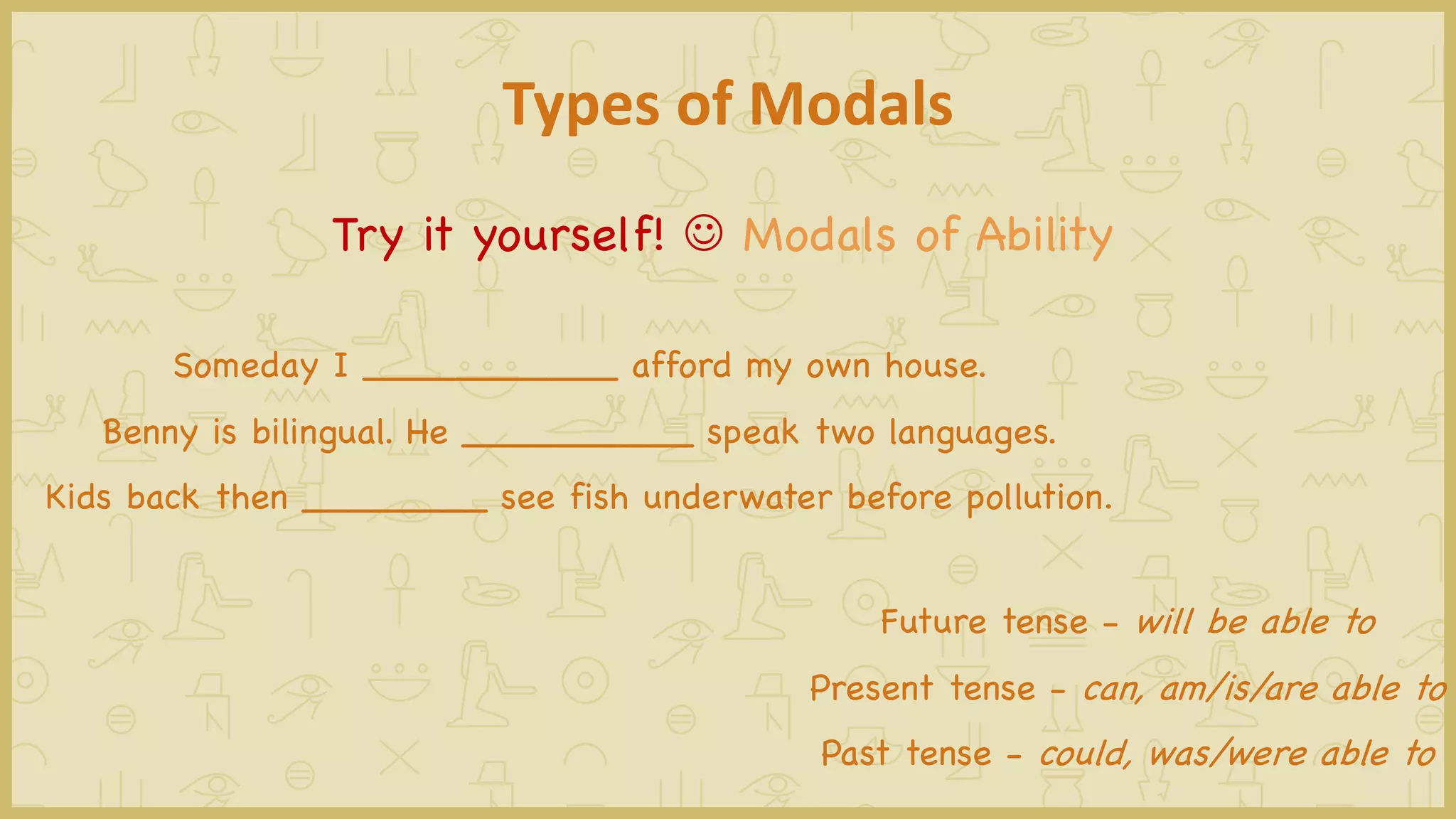 Grammar - modals | PDF