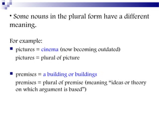 Grammar number | PPT