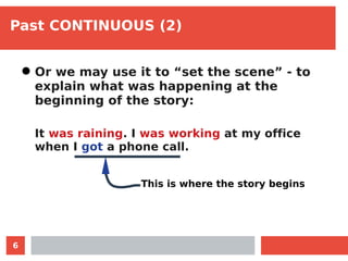 Past tenses in English: past simple, past continuous, past perfect - B1 ...