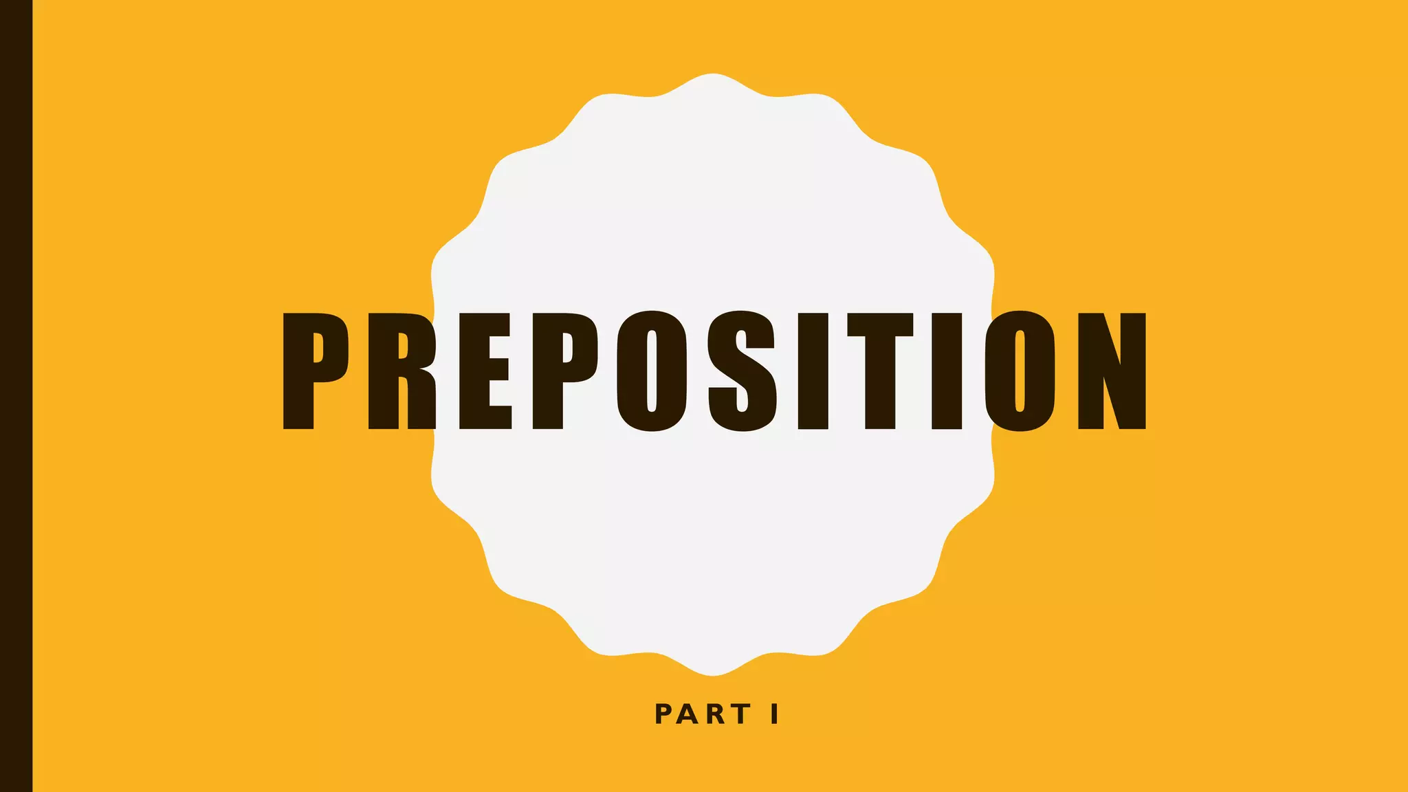 Grammar - Preposition | PPT