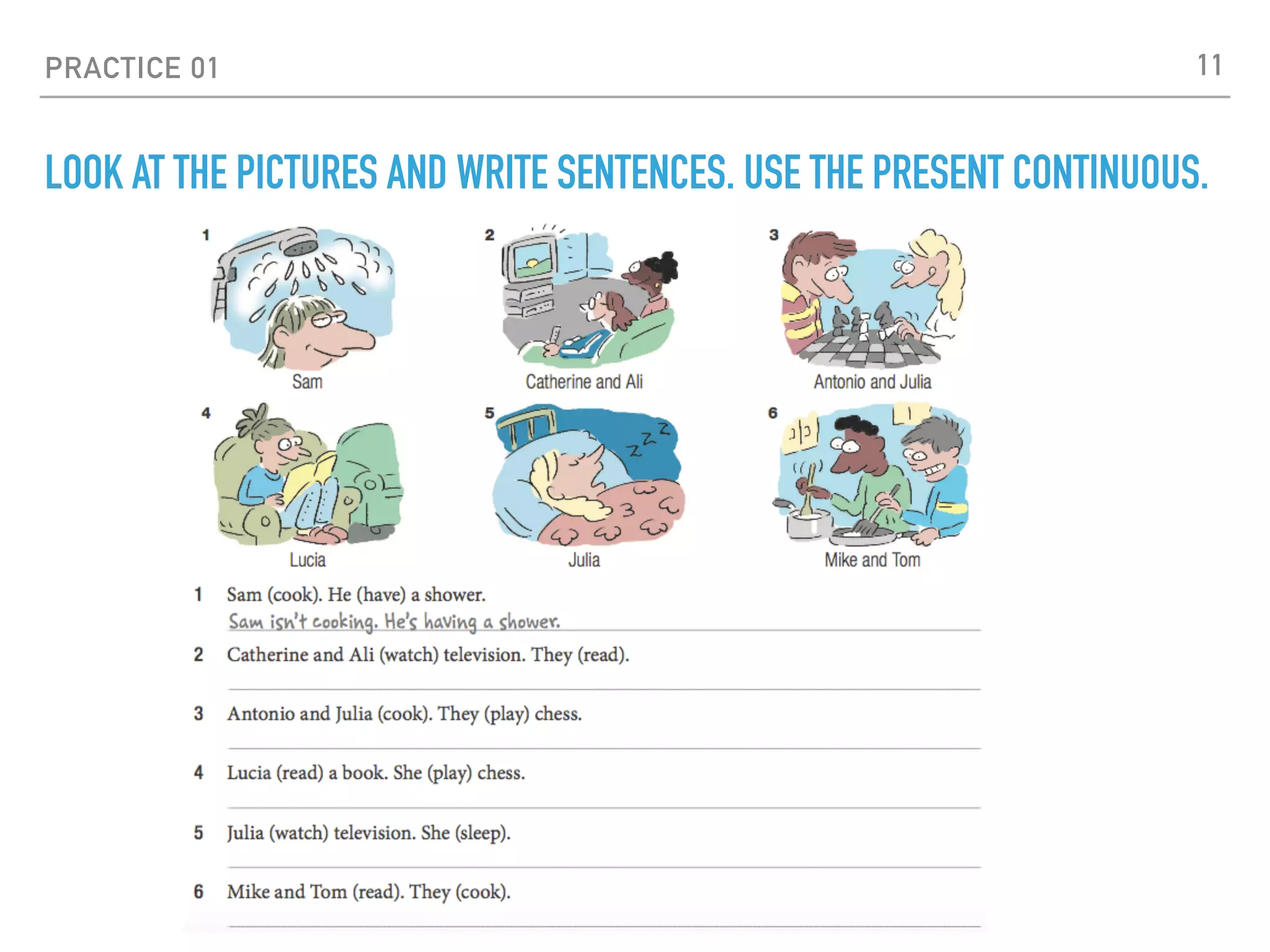 Grammar - Present Continuous Tense a.k.a. Present Progressive | PDF