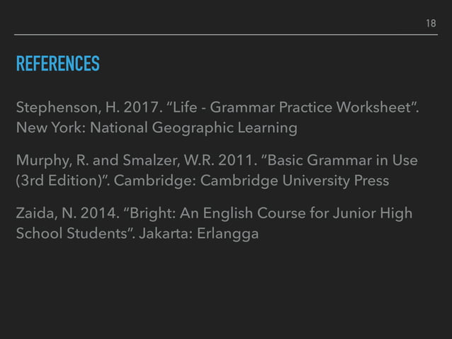 Grammar - Present Continuous Tense a.k.a. Present Progressive | PDF