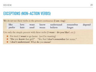 Grammar - Present Continuous Tense | PPT