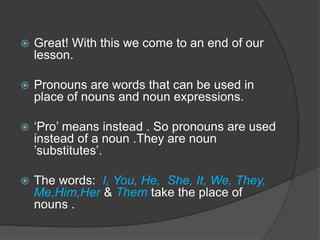 Grammar pronoun - manju r | PPTX | Hinduism | Religion & Spirituality