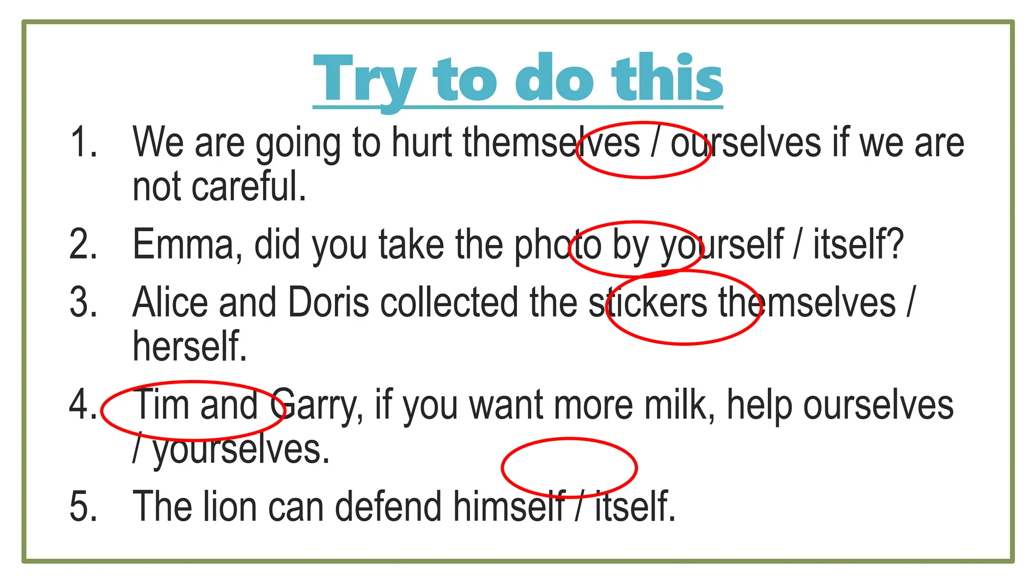 Grammar - Pronouns for the beginners level. suitable for all ages. | PPT