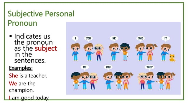 Grammar - Pronouns for the beginners level. suitable for all ages. | PPT