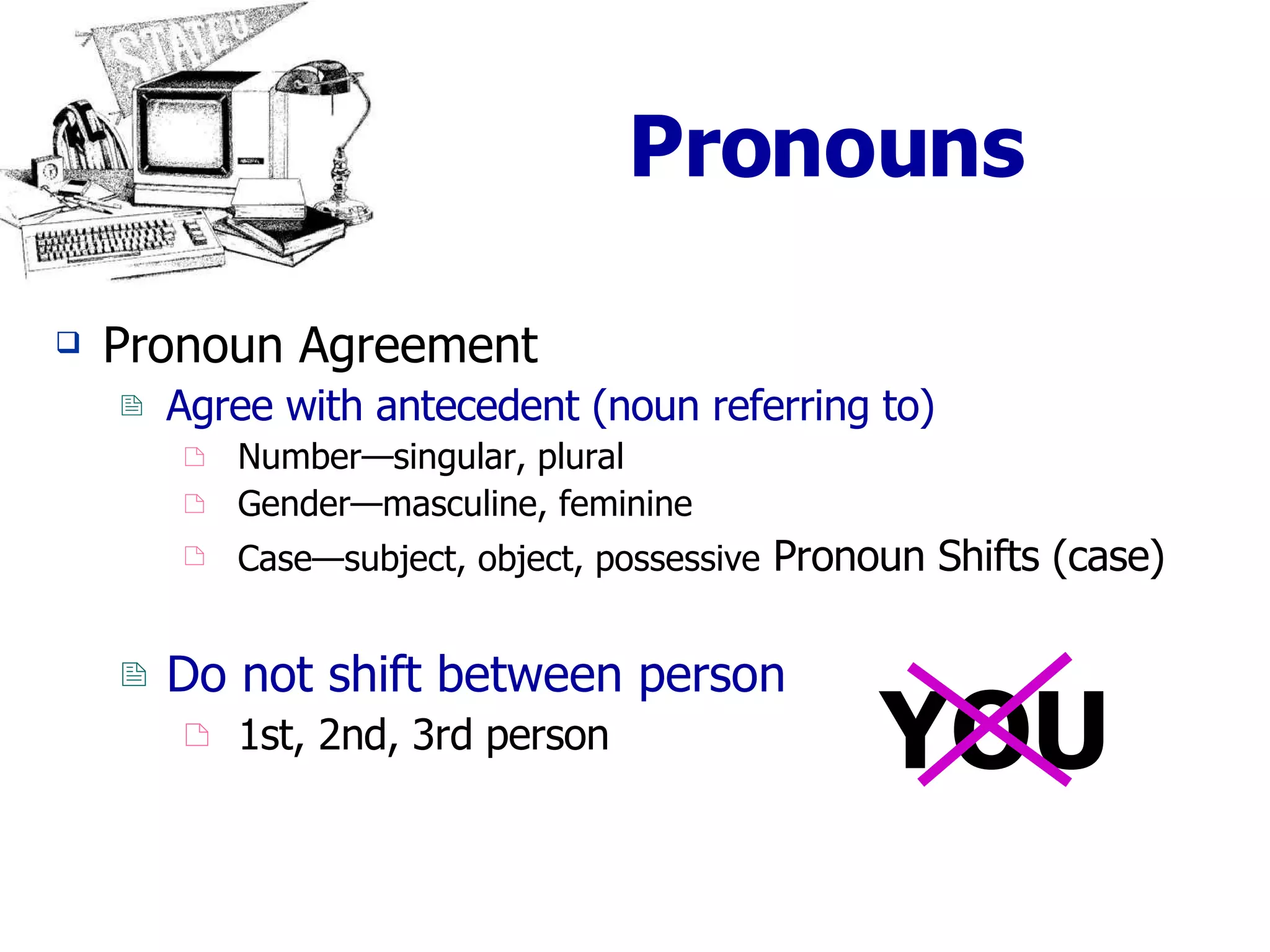 Grammar Review Mnemonic | PPT