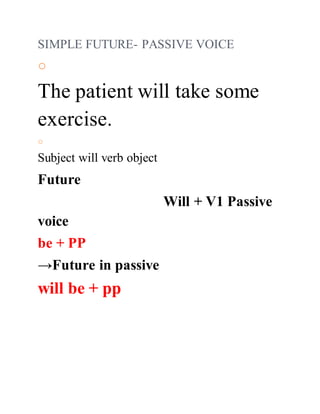Grammar simple future(hoangthihang).pdf | First Aid | Injuries