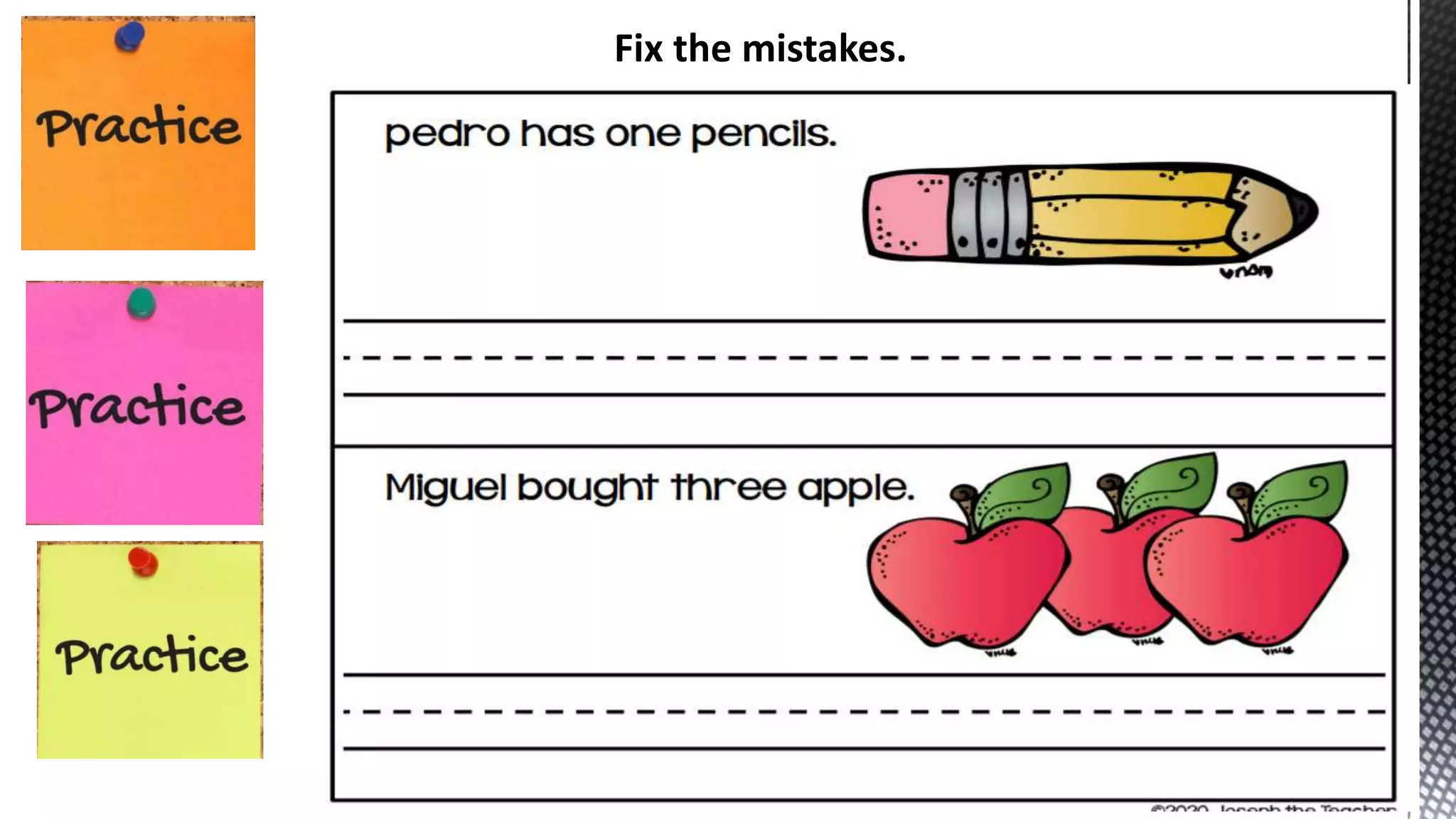 Grammar singular and plural nouns adding es | PPTX