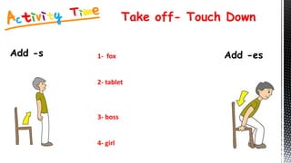 Grammar singular and plural nouns adding es | PPTX