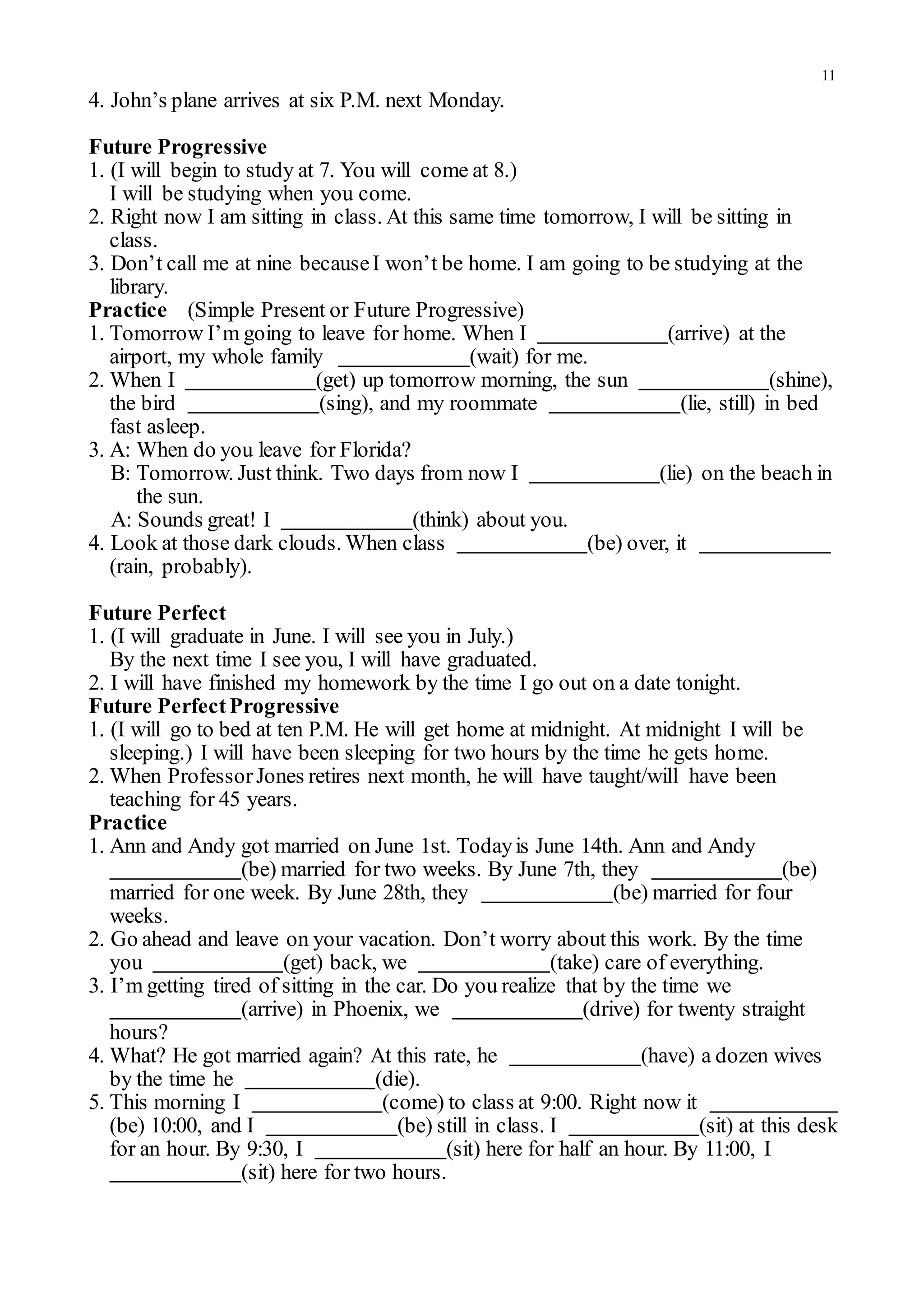 CREATIVE THINKING - Grammar Tenses | DOCX