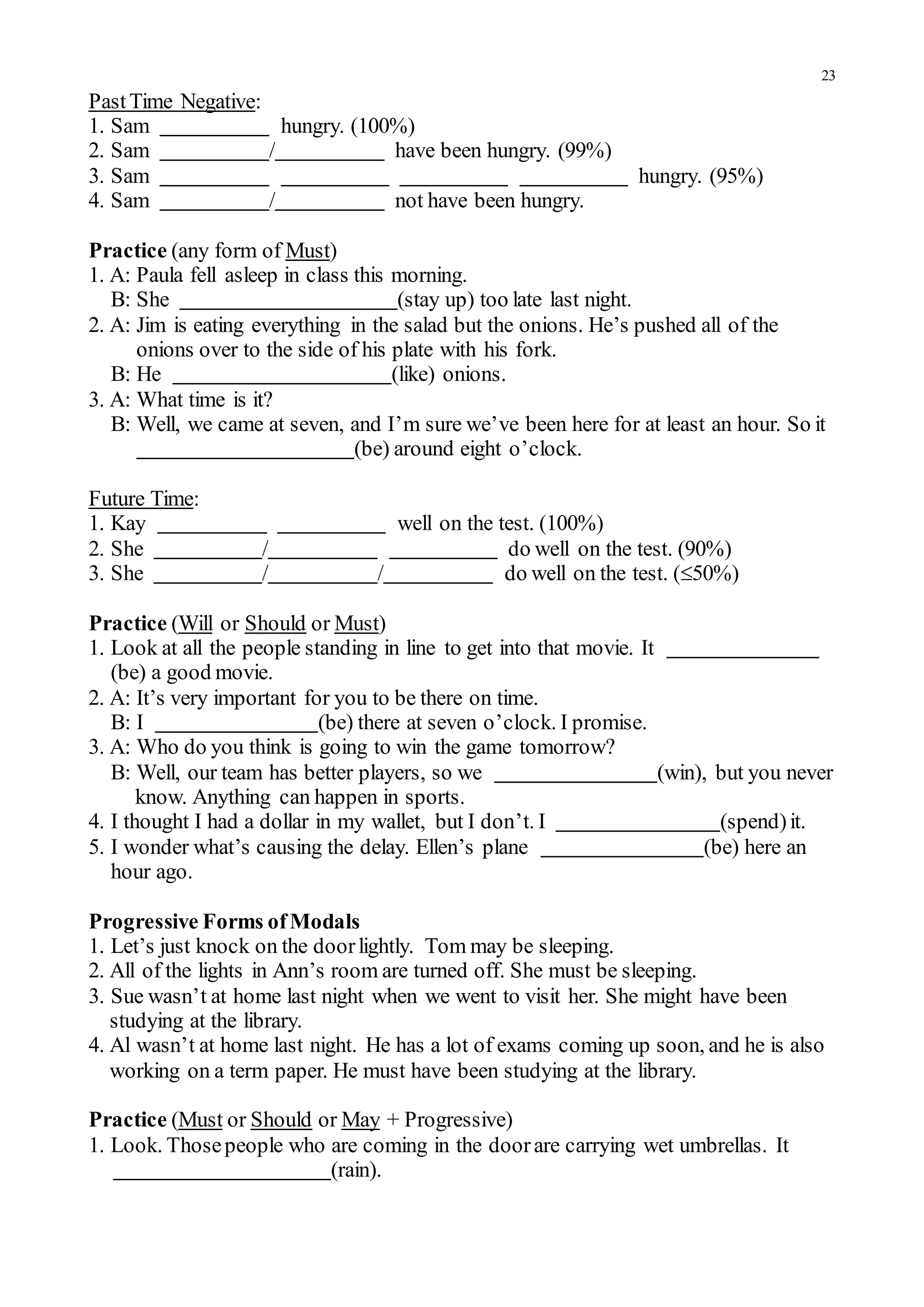 CREATIVE THINKING - Grammar Tenses | DOCX