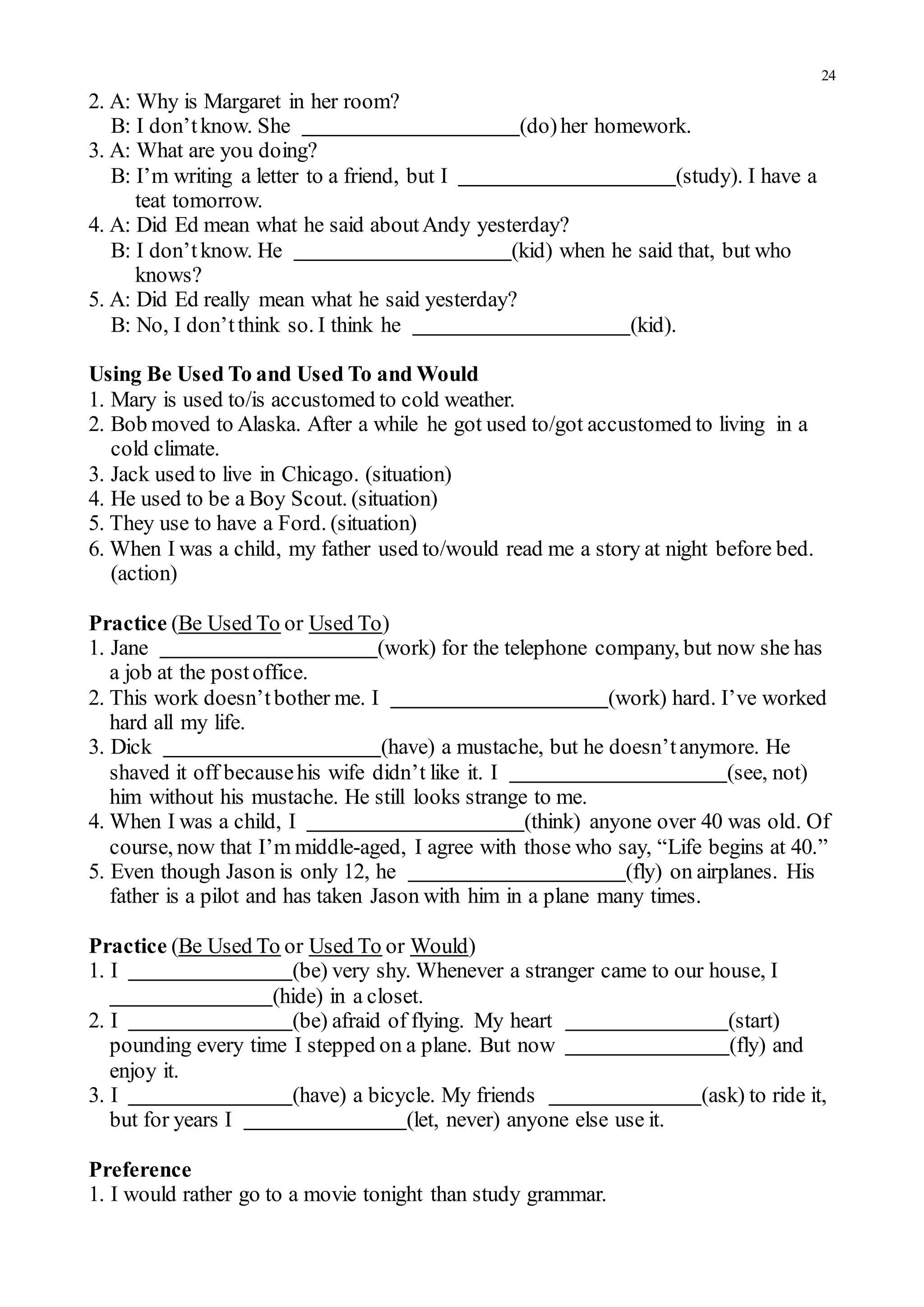 CREATIVE THINKING - Grammar Tenses | DOCX