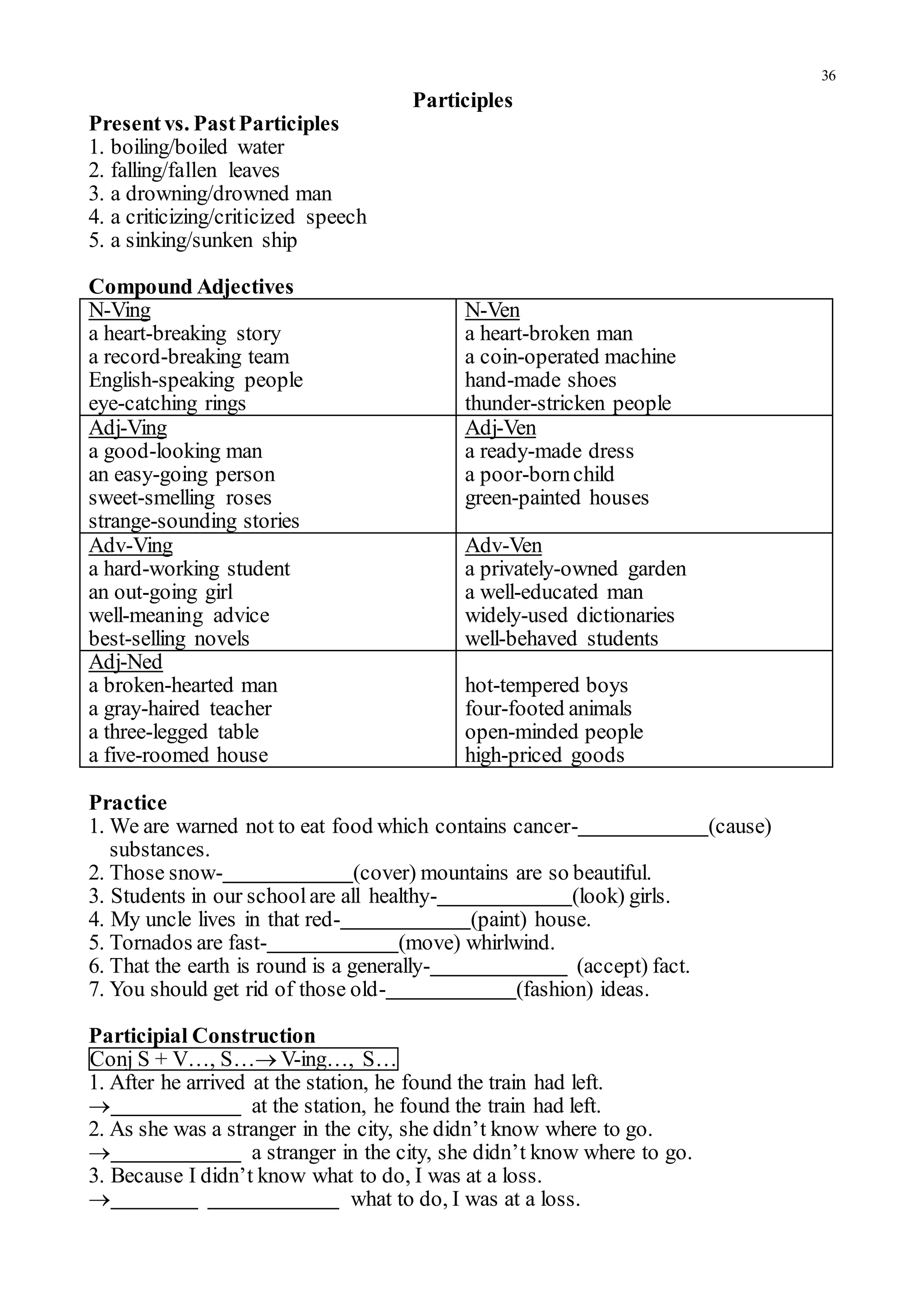 CREATIVE THINKING - Grammar Tenses | DOCX